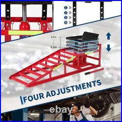 Heavy Duty Hydraulic Car Truck 5 Ton Ramps Lift Auto Service Jack Hoist ...