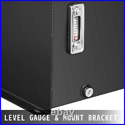 Vevor Hydraulic Fluid Tank 10 Gallon Heavy Duty Steel Reservoir With ...
